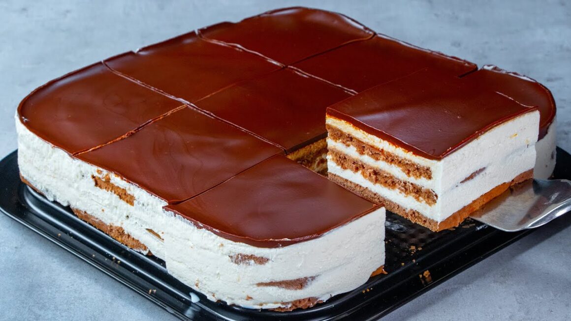 KEKS TORTA SA ČOKOLADNIM ROLERIMA: Nema kuvanja i pečenja, sve gotovo ...