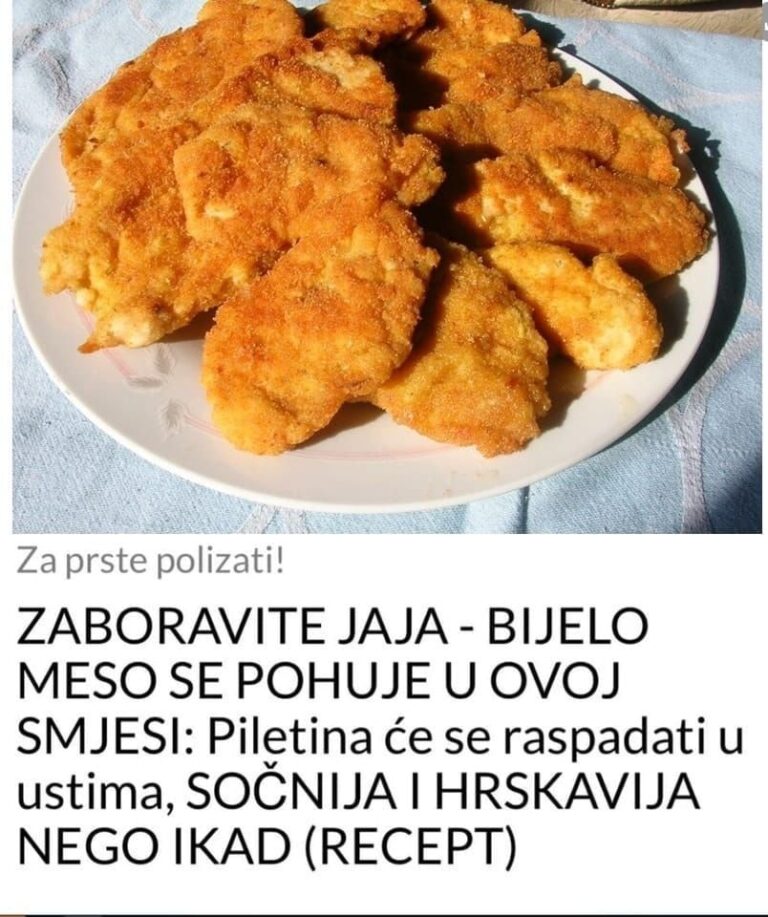 Zaboravite jaja – Bijelo meso se pohuje u ovoj smjesi: Piletina će se ...