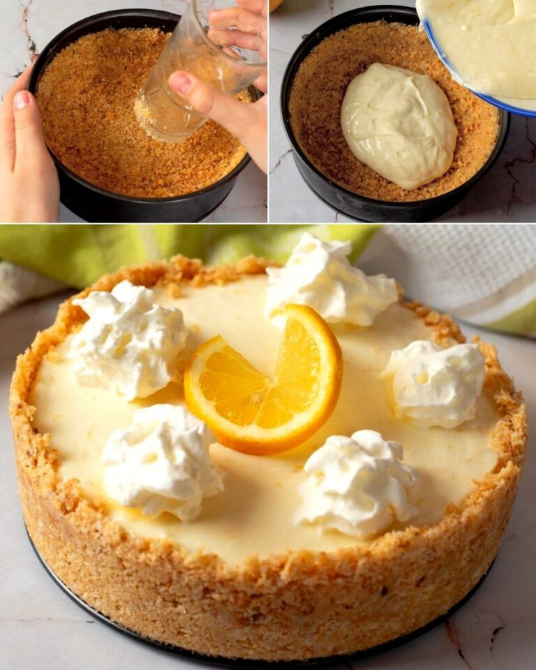 OSVJEŽAVAJUĆI LIMUN CHEESECAKE! 🍋🍰 Ukusan i spreman za samo 25 minuta – jednostavan i neodoljiv ...