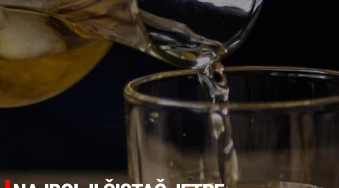 NAJBOLJI ČISTAČ JETRE: Uzmite gutljaj na prazan stomak i crijeva će ...