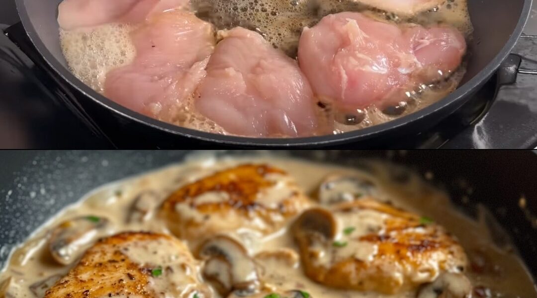 Ovu piletinu s gljivama pravim 3 puta sedmično! 😋 Lako se pravi, a ukus ...
